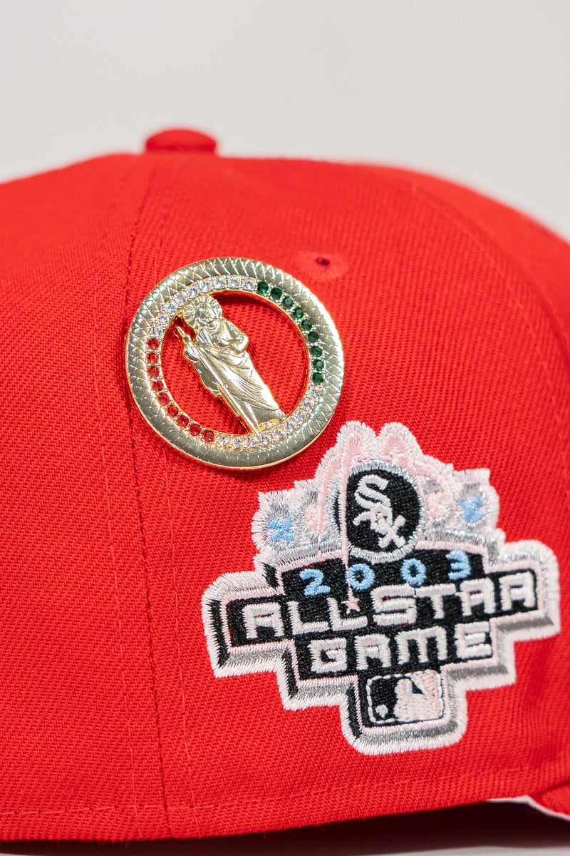 SAN JUDAS MEXICAN RHINESTONE RING PIN – Revien Hats