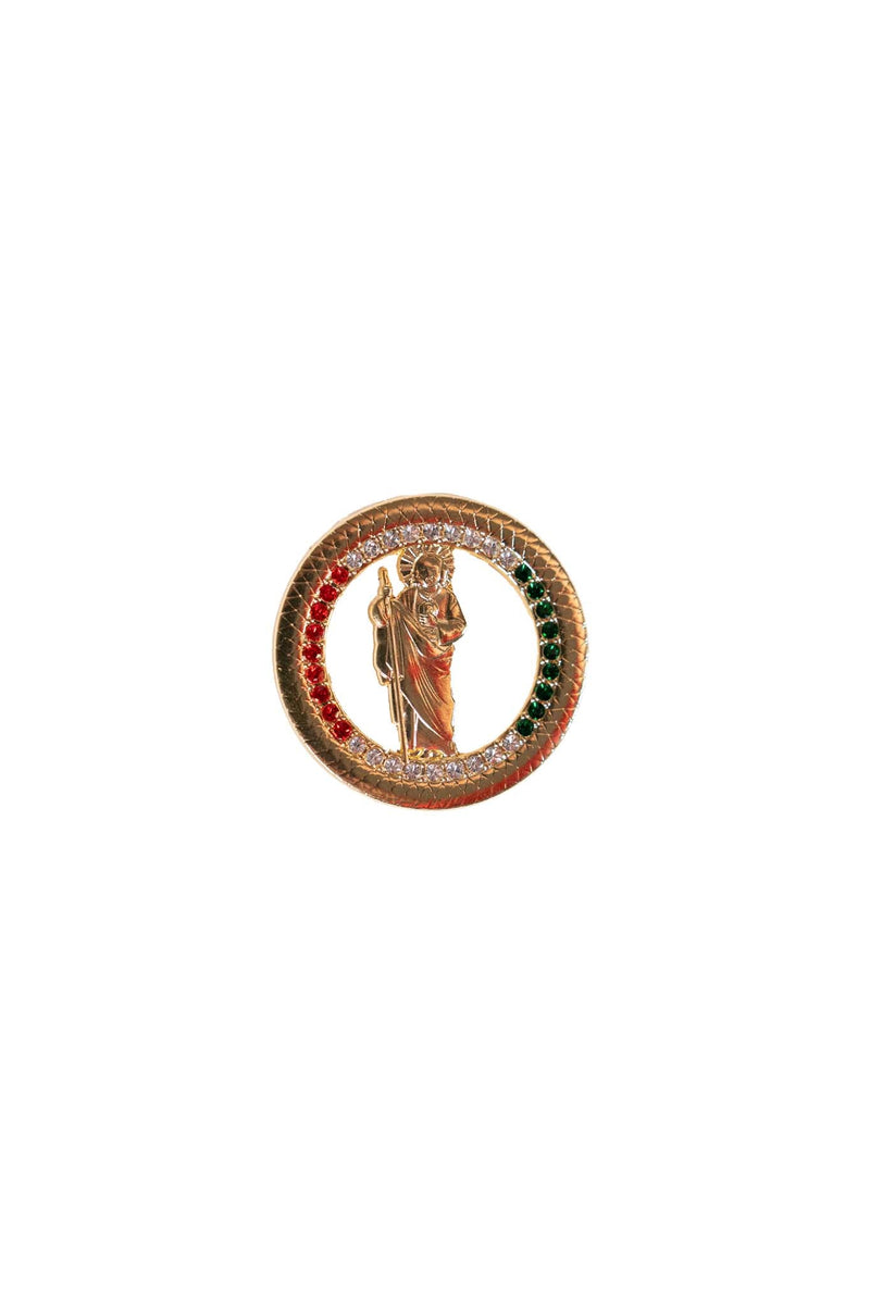 SAN JUDAS MEXICAN RHINESTONE RING PIN – Revien Hats