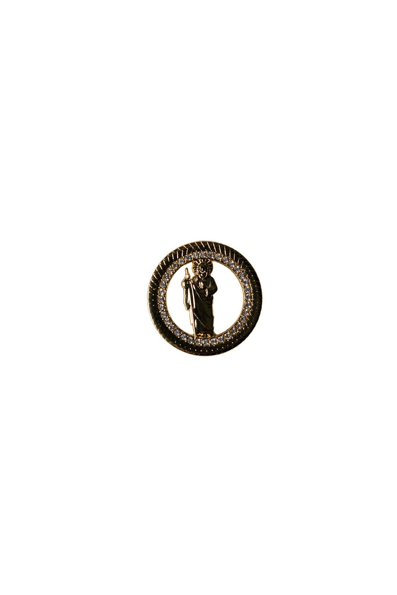 SAN JUDAS RHINESTONE RING PIN – Revien Hats